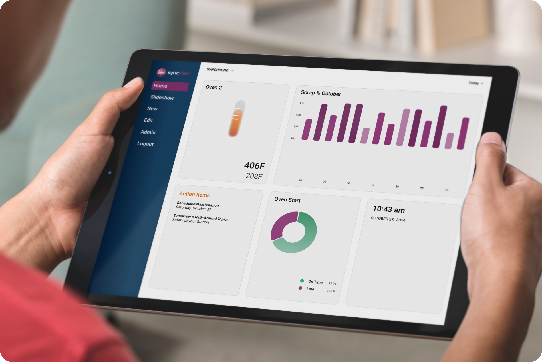 Manufacturing Analytics Software – SyncView from Synchrono